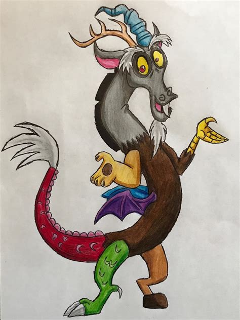 Equestria Ninjas Discord Draconequus By Bozzerkazooers On Deviantart