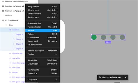 Push Reset Overrides Of Instances From The Main Component Share An Idea Figma Community Forum