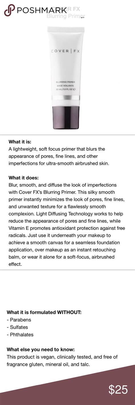 Cover Fx Blurring Primer