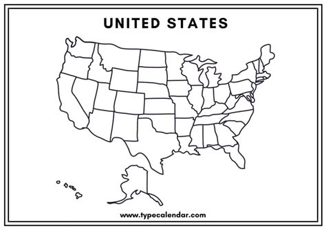 40 Free Printable Blank Us Map Templates Editable Pdf