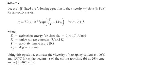 [solved] problem lee et al [1] fitted the following eq