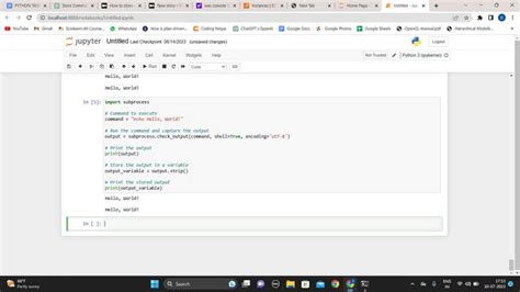 Rangari Bhokre Deepika On Linkedin Step 1 Import The Subprocess Module
