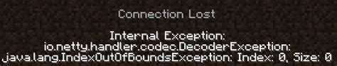 116 Server Connection Issues Solved Modder Support Forge Forums