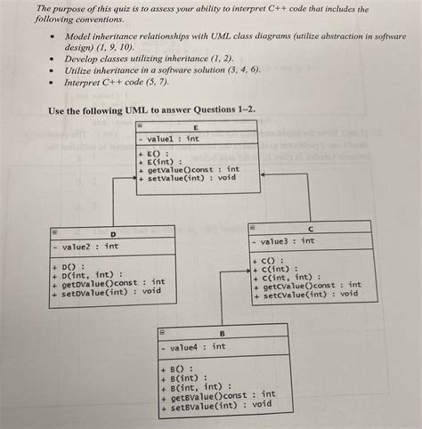 1 3 pts write the class declaration the h file