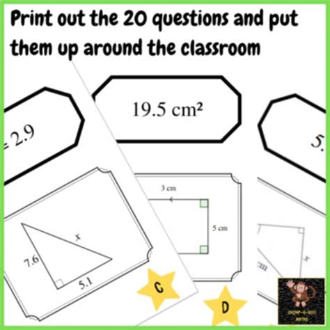 Geometry Scavenger Hunt Bundle By Chimp A Roo Maths Tpt