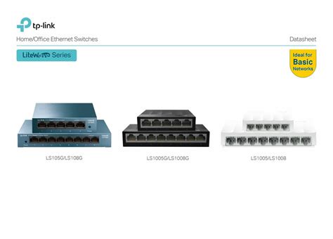 Ports Tp Link Ls G Port Desktop Wallmount Gigabit Ethernet Switch Lan Capable Blue At