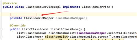 service层调用dao层时报错java lang nullpointerexception的解决办法 java 测试service 不能