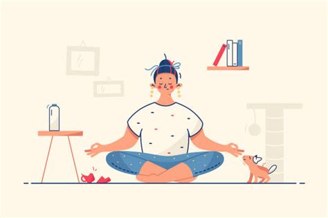 Woman Quiet Time Illustrations Royalty Free Vector Graphics And Clip Art