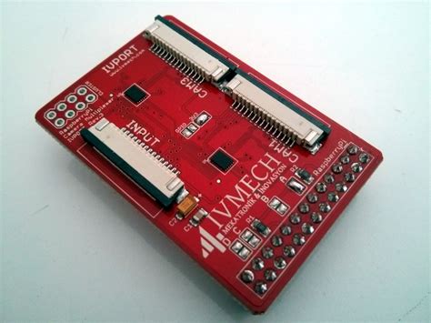 Ivport Raspberry Pi Camera Module Multiplexer Development Modules Ivmech Mekatronik And İnovasyon