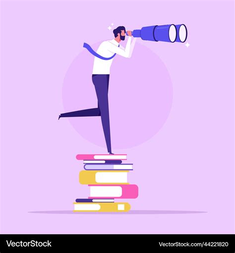 Research Investigation And Curiosity Concept Vector Image