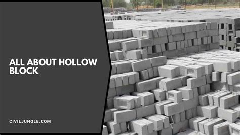 Hollow Block Advantages And Disadvantages Of Hollow Block Hollow Concrete Block Size
