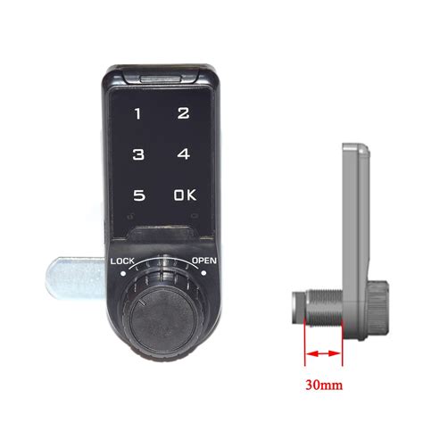 electric touch keypad password cabinet drawer smart lock wa super store