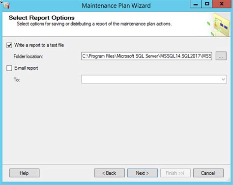 Creating Database Maintenance Plans Coding Sight