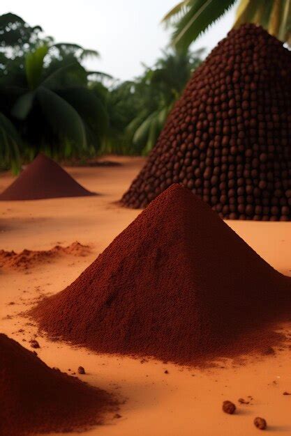 Premium Ai Image Pile Of Cocoa Pod Husks A Waste Byproduct Of The Premium Ai Image Pile Of Cocoa Pod Husks A Waste Byproduct Of The