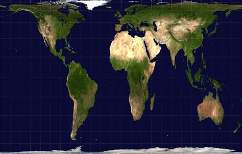 Robinson Projection Map