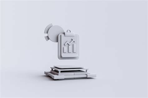 비즈니스 보고서 차트 및 도넛 차트 그래프 성장 다이어그램의 3d 렌더링 0명에 대한 스톡 사진 및 기타 이미지 0명 3차원 형태 Donut Chart Istock