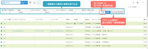 Kintone 簡単検索ボックス・プラグイン 株式会社アディエム