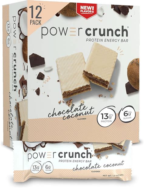 Power Crunch Protein Wafer Bars High Protein Snacks With
