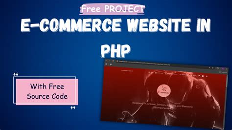 E Commerce Website In Php With Source Code Free Download