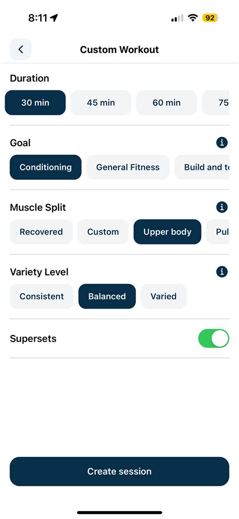 Generating Workout Hangs And Doesnt Finish Generating With These Settings Rgainsai