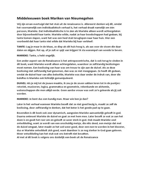 Middeleeuwen Boek Mariken Van Nieumegehen Pdf