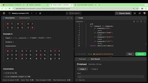 Leetcode Weekly Contest 410 Live Solutions Youtube