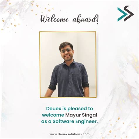 Deuex Solutions Pvt Ltd On Linkedin Team Work Energy Newteammember 10 Comments