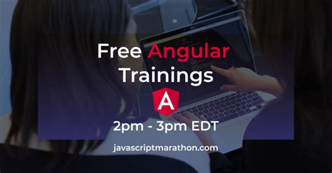 Announcing Free Javascript Training During The Javascript Marathon
