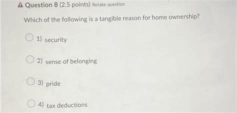 Solved Question Points Retake QuestionWhich Of Chegg