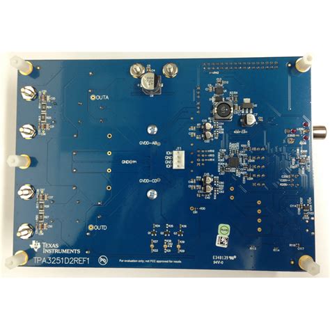 TIDA High Fidelity W Class D Audio Amplifier With Digital Inputs And Processing