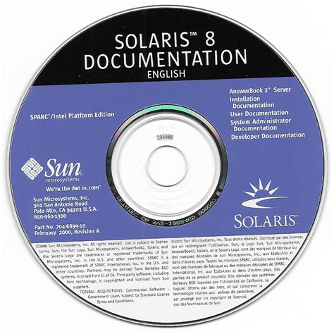 Sun Solaris 8 February 2000 Release Sun Microsystems Inc Free Download Borrow And