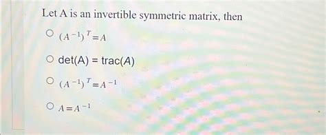 Solved 1 Let Adja 102030401050505010 ﻿and Deta5