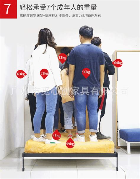 隐形折叠床五金配件多功能收纳折叠床正侧翻 隐藏式 翻转床五金 阿里巴巴