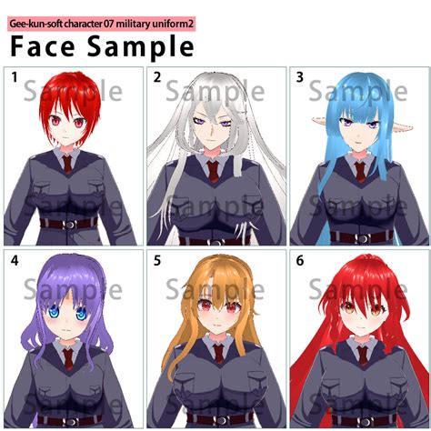 rpg maker 3d character converter gee kun soft character 07 military