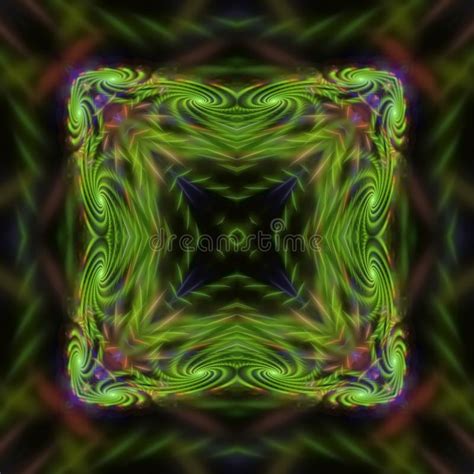 Pattern Tracery Weave Performance Storm Kaleidoscope Stock Illustration Illustration Of