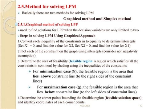Chapter 2 Linear Programming For Business 1pptx