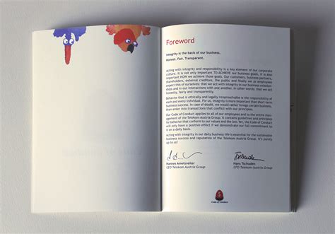 Code Of Conduct On Behance