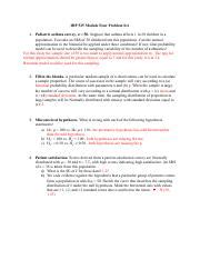 Ihp525 Module Four Problem Set Pdf IHP 525 Module Four Problem Set 1 Pediatric Asthma Survey