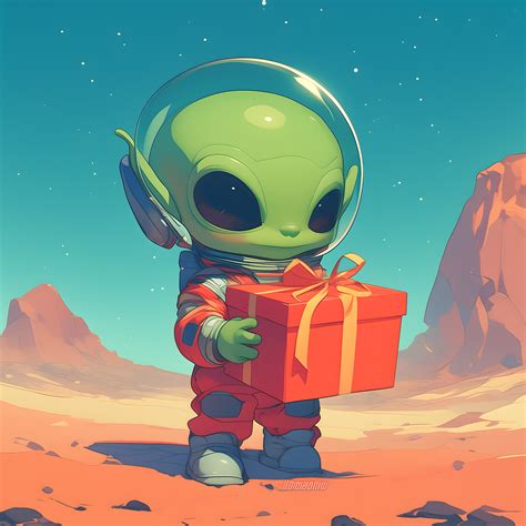 Ai产生的 外星人 礼物 Pixabay上的免费图片