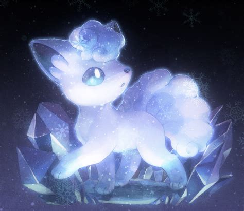 Vulpix Alola Pokemon Fan Art Pokemon Azul Pokemon Kunst O Pokemon Pokemon Teams Pokemon