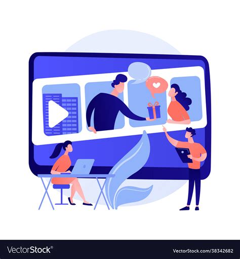 Online Courses Concept Metaphor Royalty Free Vector Image