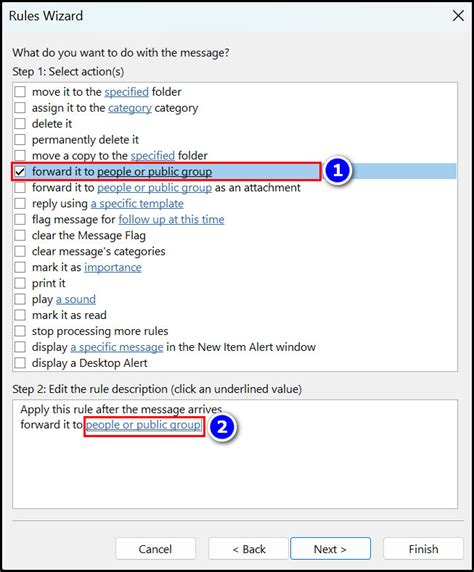 Automatically Forward Emails In Outlook With New Rules