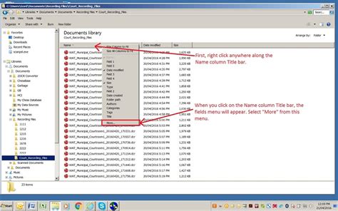 Display Case Information In Windows Explorer JCG Technologies