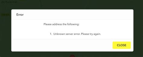 Unknown Server Error Anyone Else Getting This Rsnapchatgeofilters