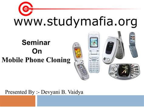 Mobile Phone Cloning Ppt