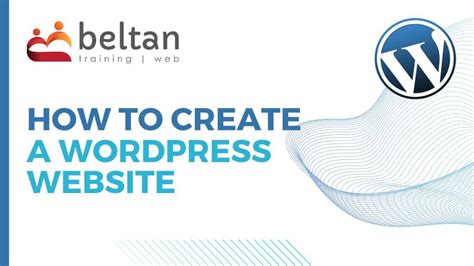 How To Create A Wordpress Website Beltan Consultancy