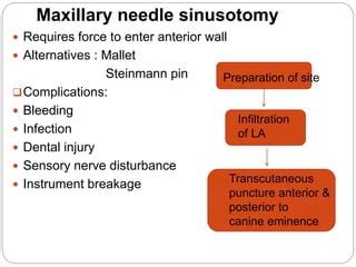 Maxillary Sinus Presentation Pptx