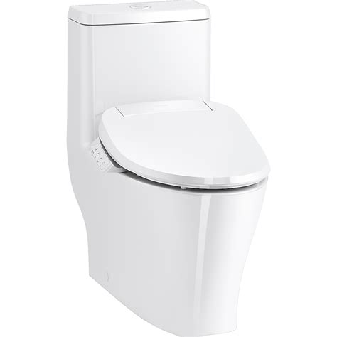 Kohler Reach Curv White Dual Flush Compact Elongated Standard Height 1
