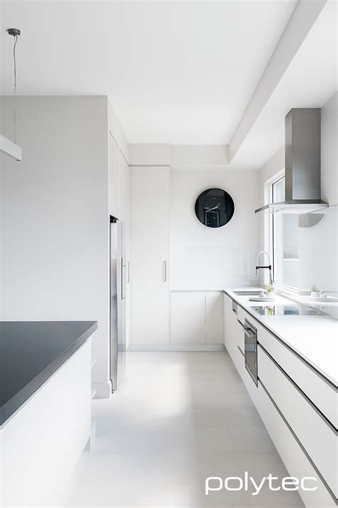 Polytec Crisp White Legato Bright Sleek Finish