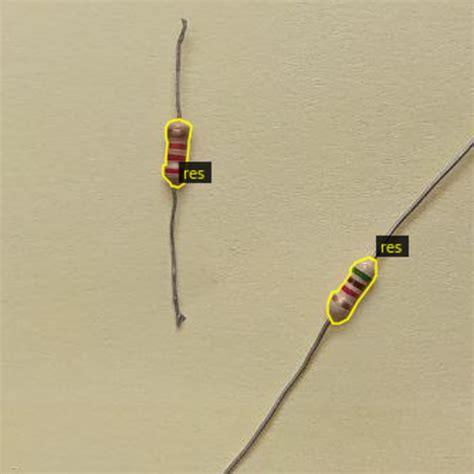 Resistor Images Dataset For Segmentation Kaggle